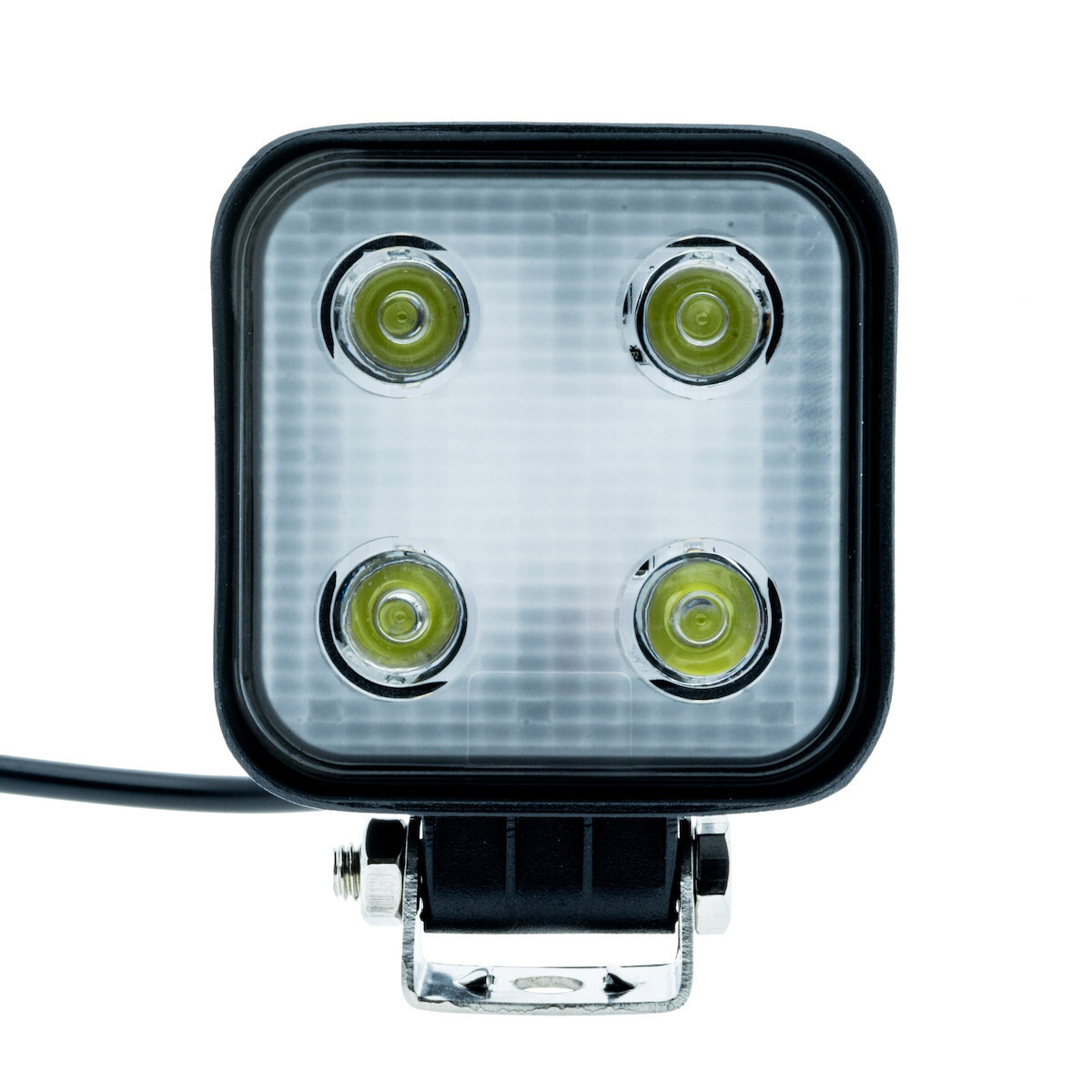 Einparts Pătratς Rezistent la apă Faruri Auto LED 12 / 24V 12W 10cm cu ...