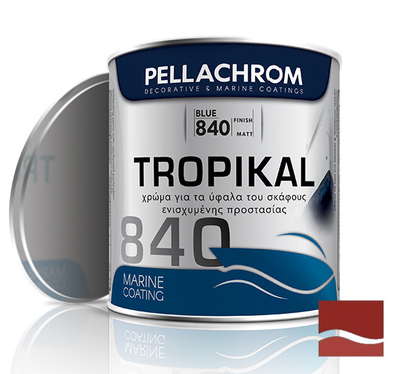 Pellachrom Tropikal 840 Vopsea pentru ambarcațiuni Roșu F840841001 | Skroutz Romania