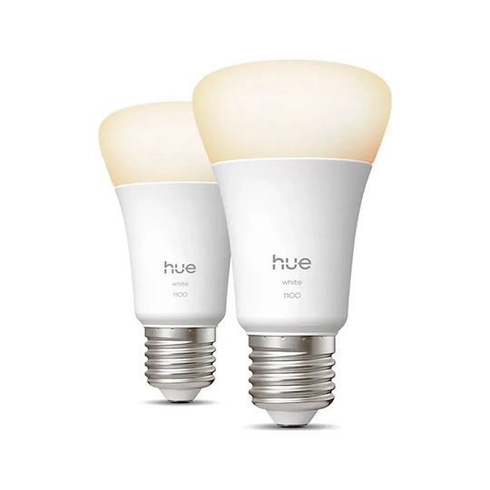 Philips Becuri Smart LED pentru Dulie E27 și Formă A60 2buc 929003856102 | Skroutz Romania