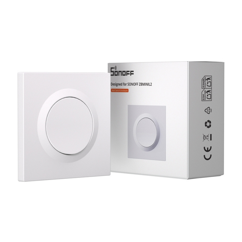 Sonoff E1gsl Smart Wall Switch Enclosure Zbminil2（no Neutral-required ...