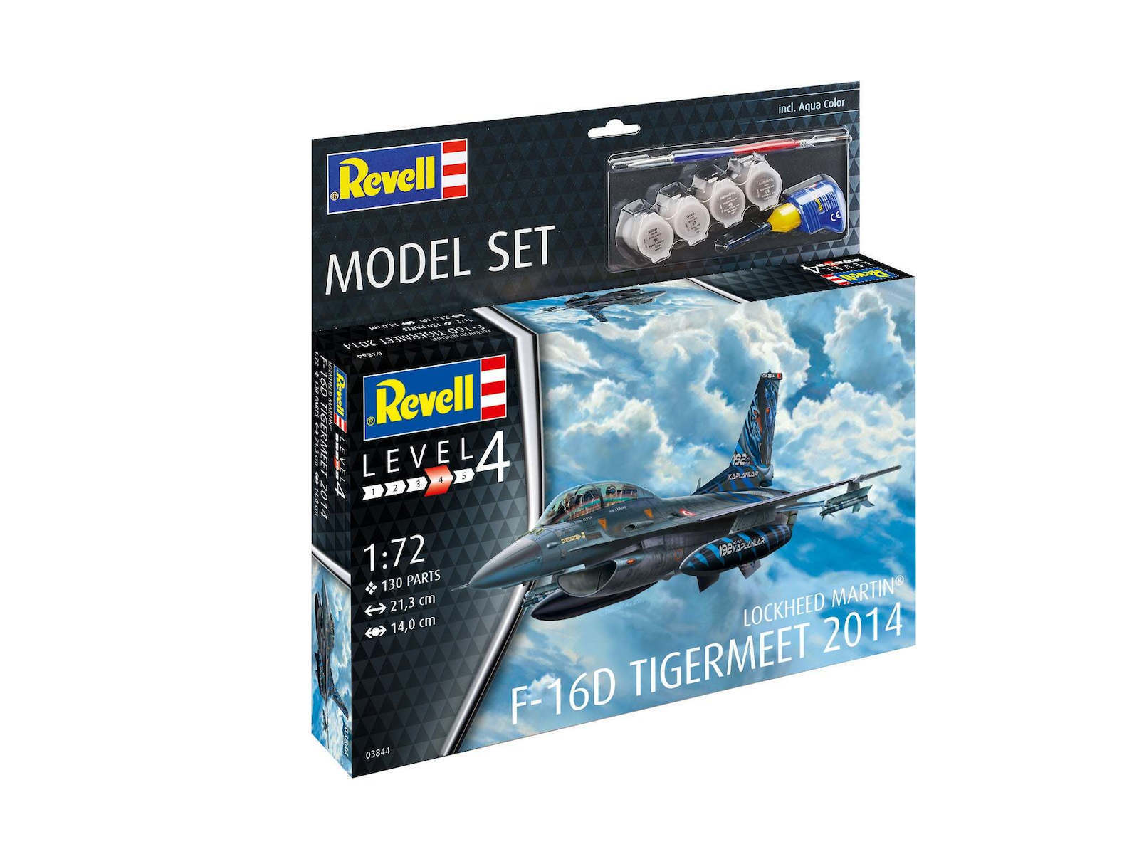 Revell Model Set F-16d Fighting Falcon Buildable Airplane Model ...