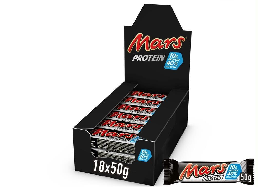 Mars Protein Batoane Proteină cu Aromă Ciocolată 18x50gr | Skroutz Romania