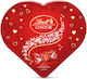 Lindt Lindor Heart Box Milk Chocolate Heart Motif Smooth Melting Lindor ...