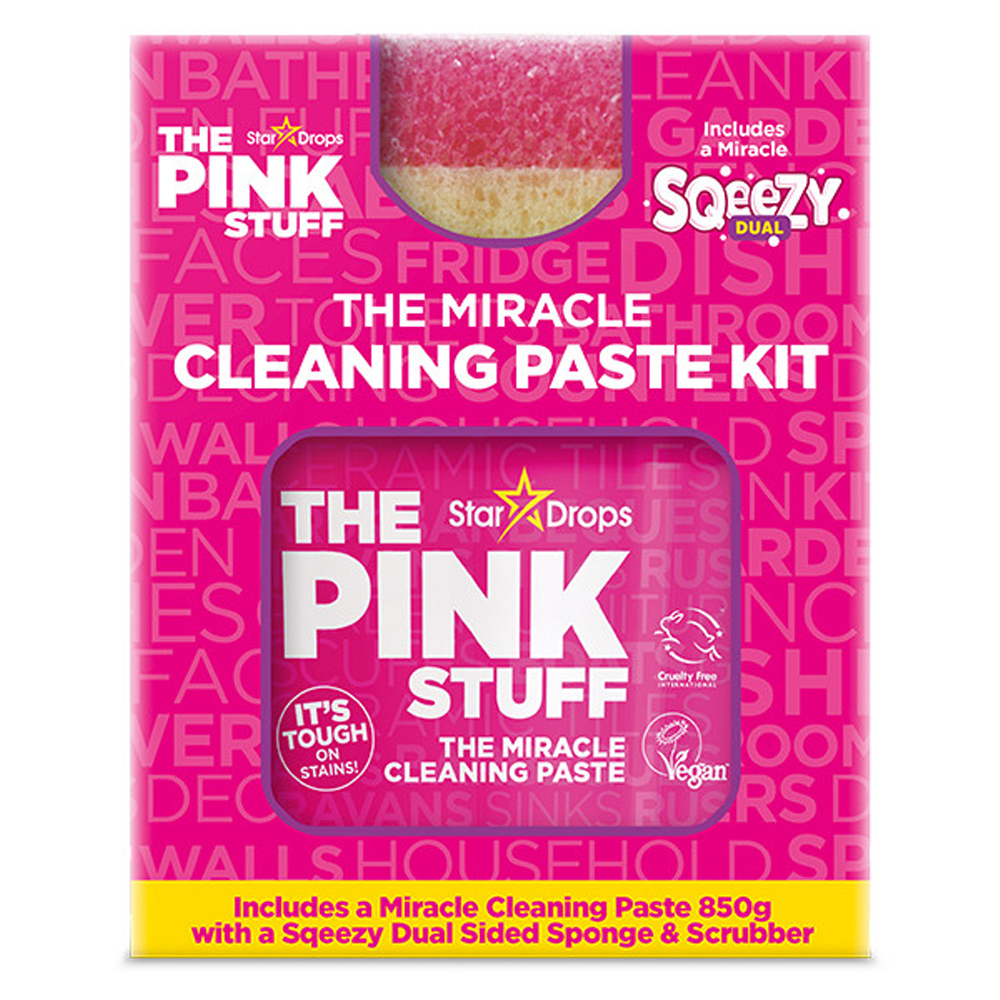 Καθαριστικό Pink Stuff Miracle Cleaning Paste 850gr + Sqeezy Dual ...