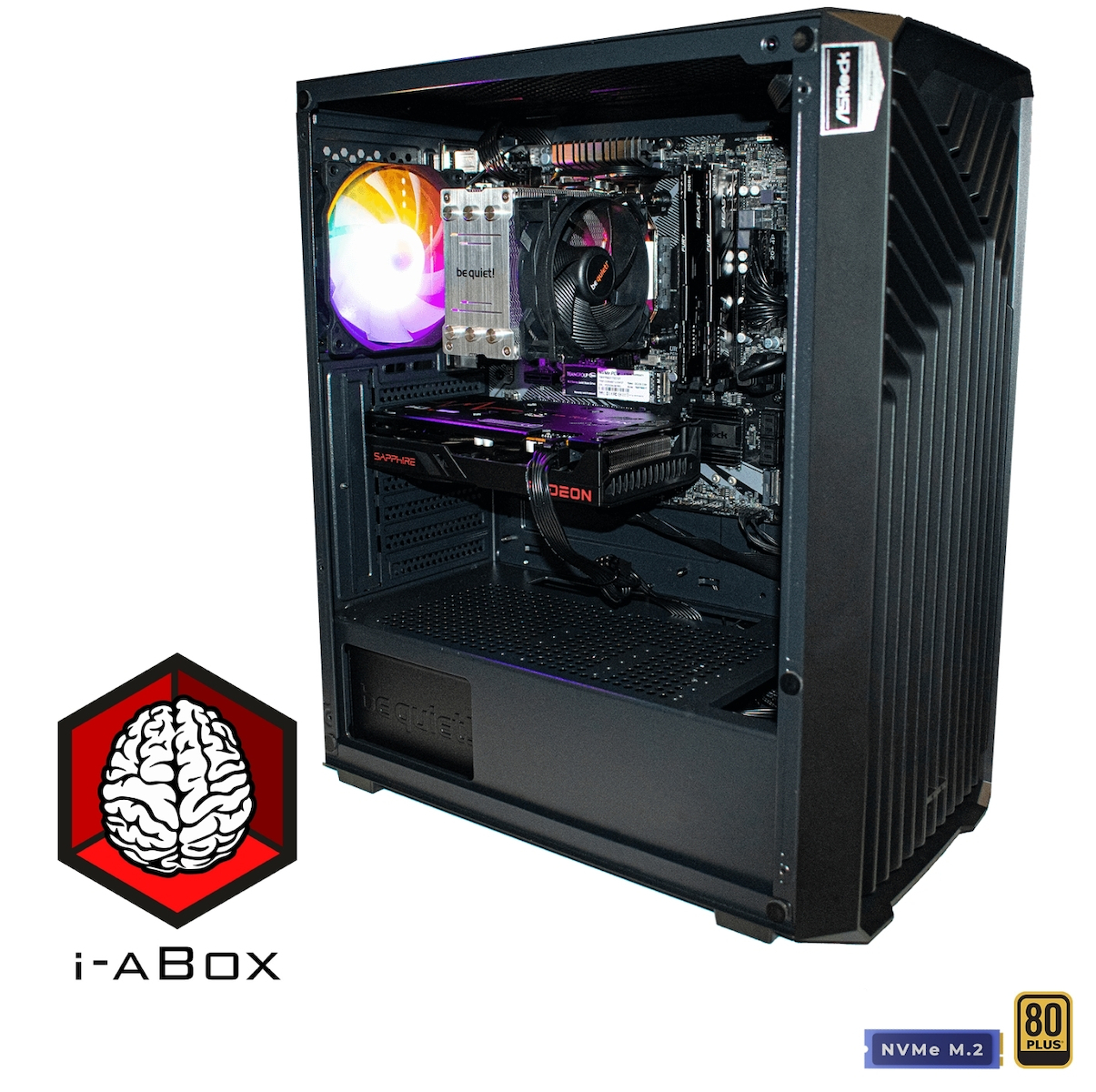 i-aBox Stealth Power v1 Pro Gaming Desktop PC (Ryzen 5-8400F/32GB DDR5 ...