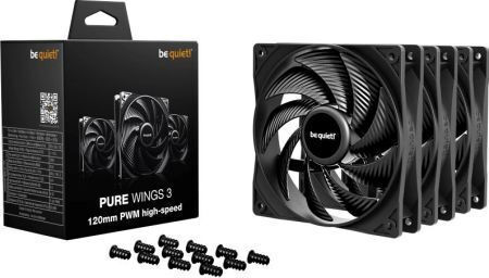 Be Quiet Pure Wings 3 HS Case Fan 120mm με Σύνδεση 4-Pin PWM | Skroutz ...