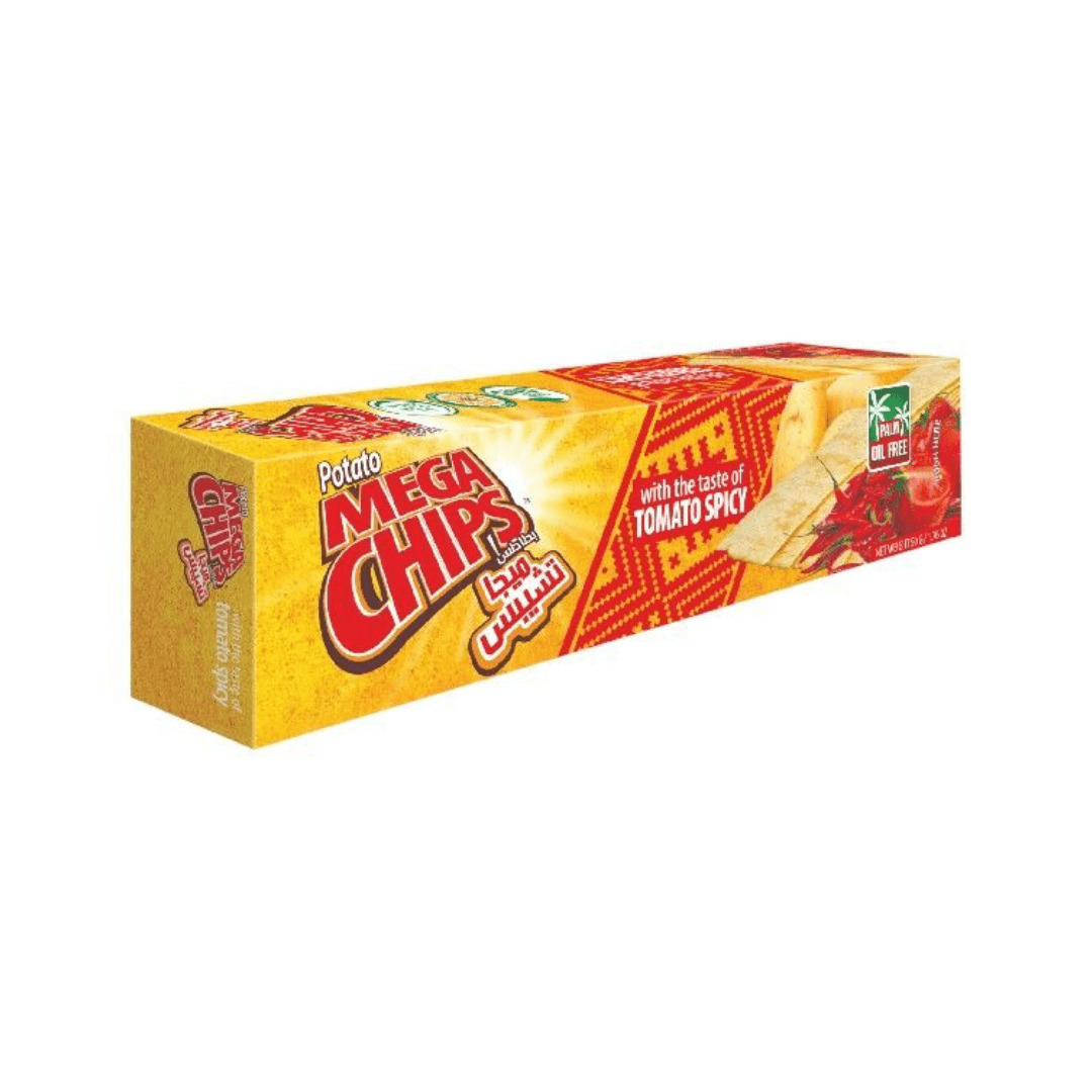 Mega Potato Chips Taste Tomato Spicy 50gr | Skroutz.gr