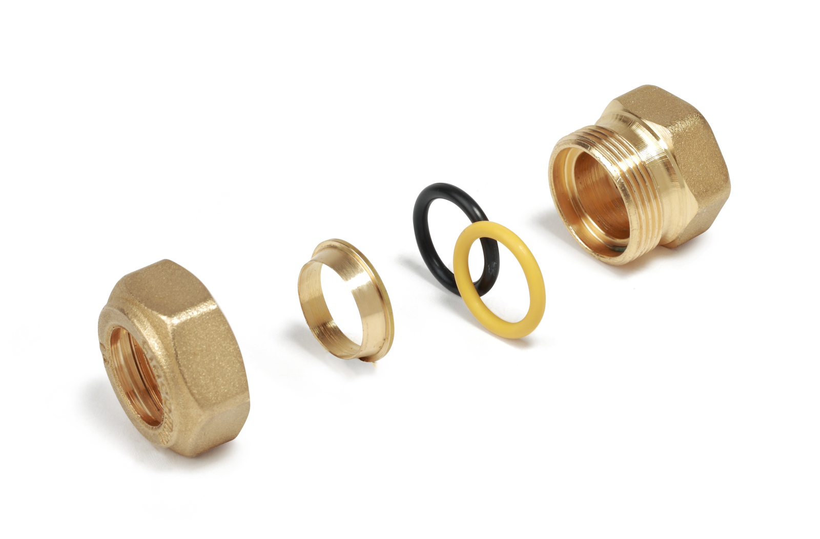 Giacomini R180fy135 Straight Compression Fitting 1 1/4" X 35 Internal ...