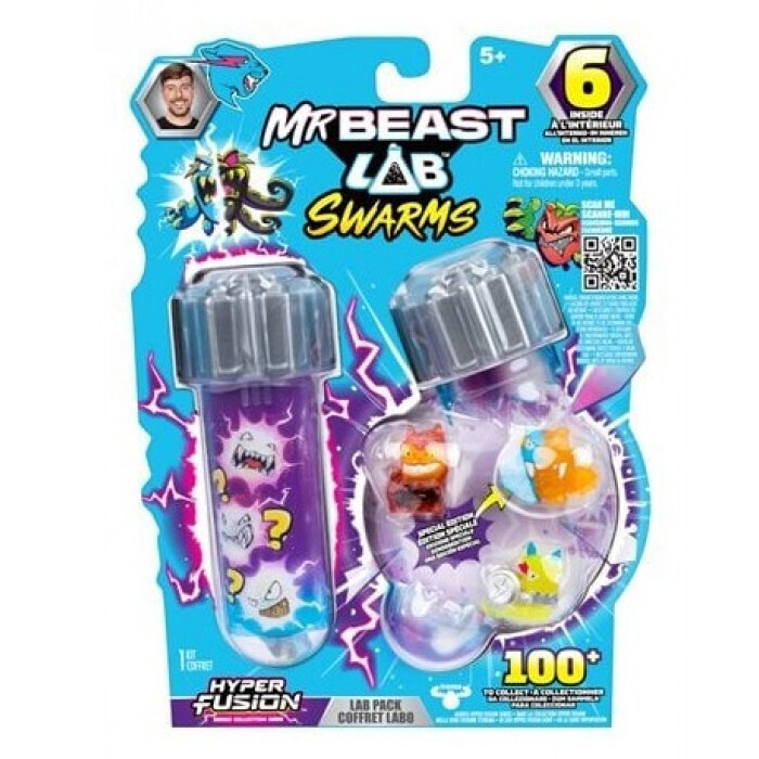 Giochi Preziosi Mr Beast Lab Mr Beast Lab Swarms Hyper Fusion Series ...