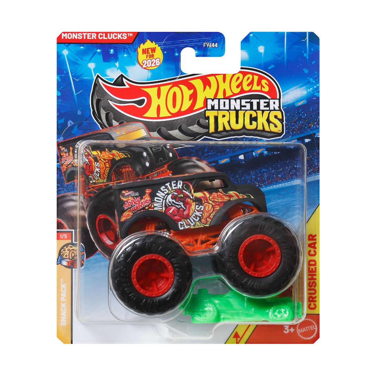 Hot Wheels Αυτοκινητάκι Monster Truck για 3+ ετών+ Ετών JHY47 | Skroutz.gr