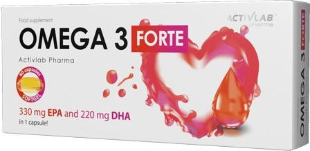 ActivLab Omega 3 Forte Ιχθυέλαιο 60 κάψουλες | Skroutz Cyprus