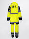 Αδιαβροχο Κοστουμι Hi-vis Αντανακλαστικη Ταινια Vila Singer Κίτρινο ...
