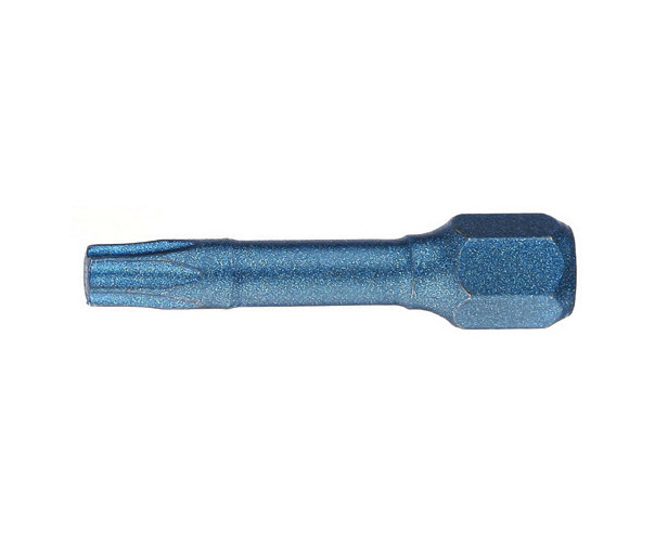 1/4'' Hex Impact Bit Blue Shock Din Iso 1173 Form E 6.3 Torx Tx 30 ...