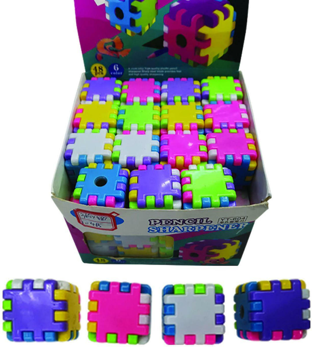 Justnote Πλαστική Ξύστρα Βαρελάκι (Διάφορα Χρώματα) 40τμχ 702693 | Skroutz.gr