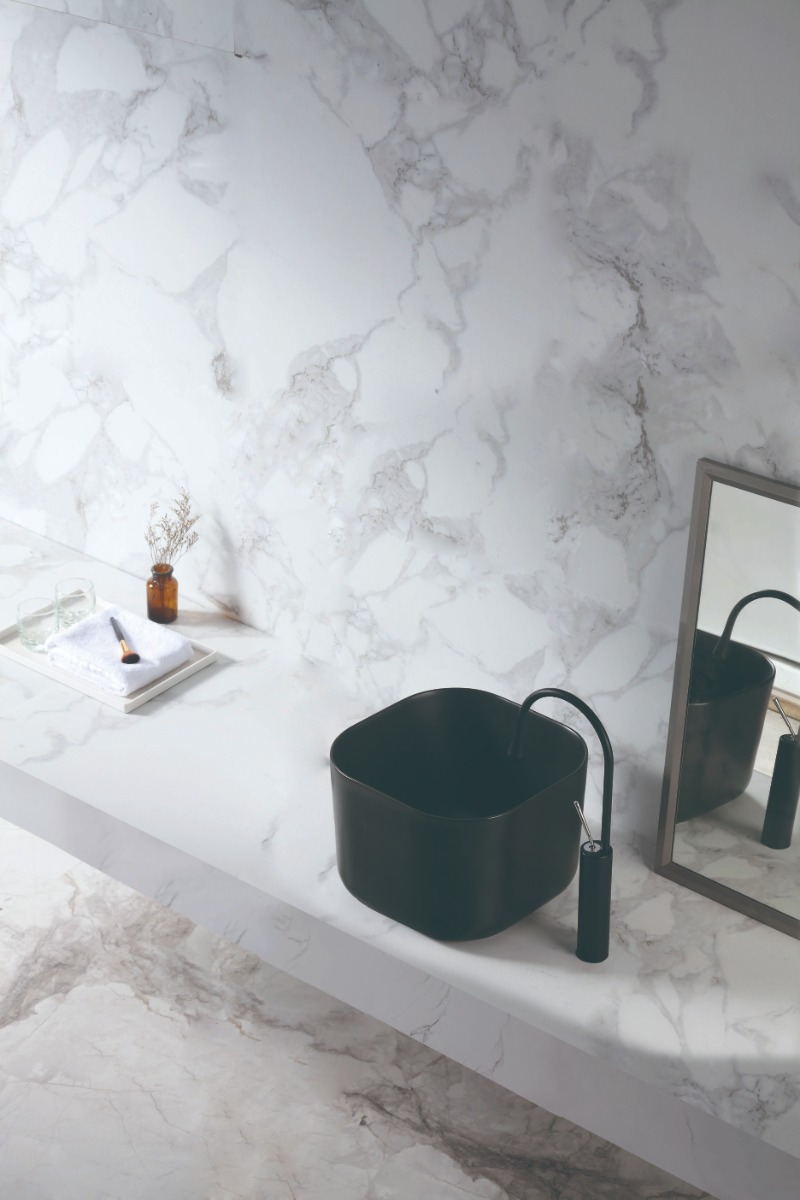 Piccadilly 1101010003 Επικαθήμενος Νιπτήρας Πορσελάνης 40.5x40.5cm ...