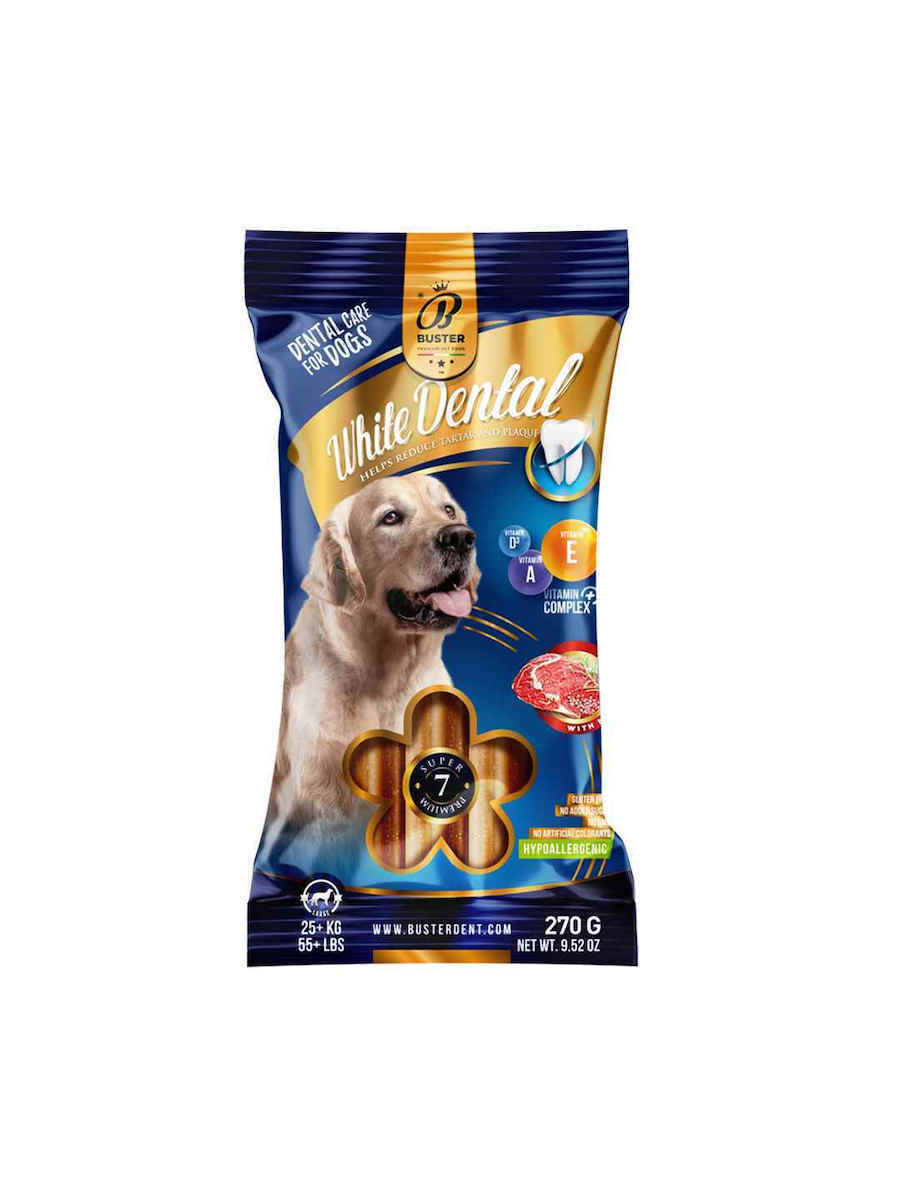 Buster Dent Buster Οδοντικό Stick Σκύλου για Μεγαλόσωμες Φυλές με Γεύση ...