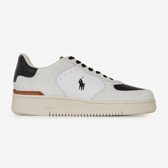 Ralph Lauren Masters Court Ανδρικά Sneakers Blanc / Noir 809931569001 ...