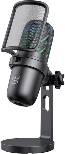 Onikuma M-730 RGB Δυναμικό Μικρόφωνο με USB Type-C Επιτραπέζιο | Skroutz.gr