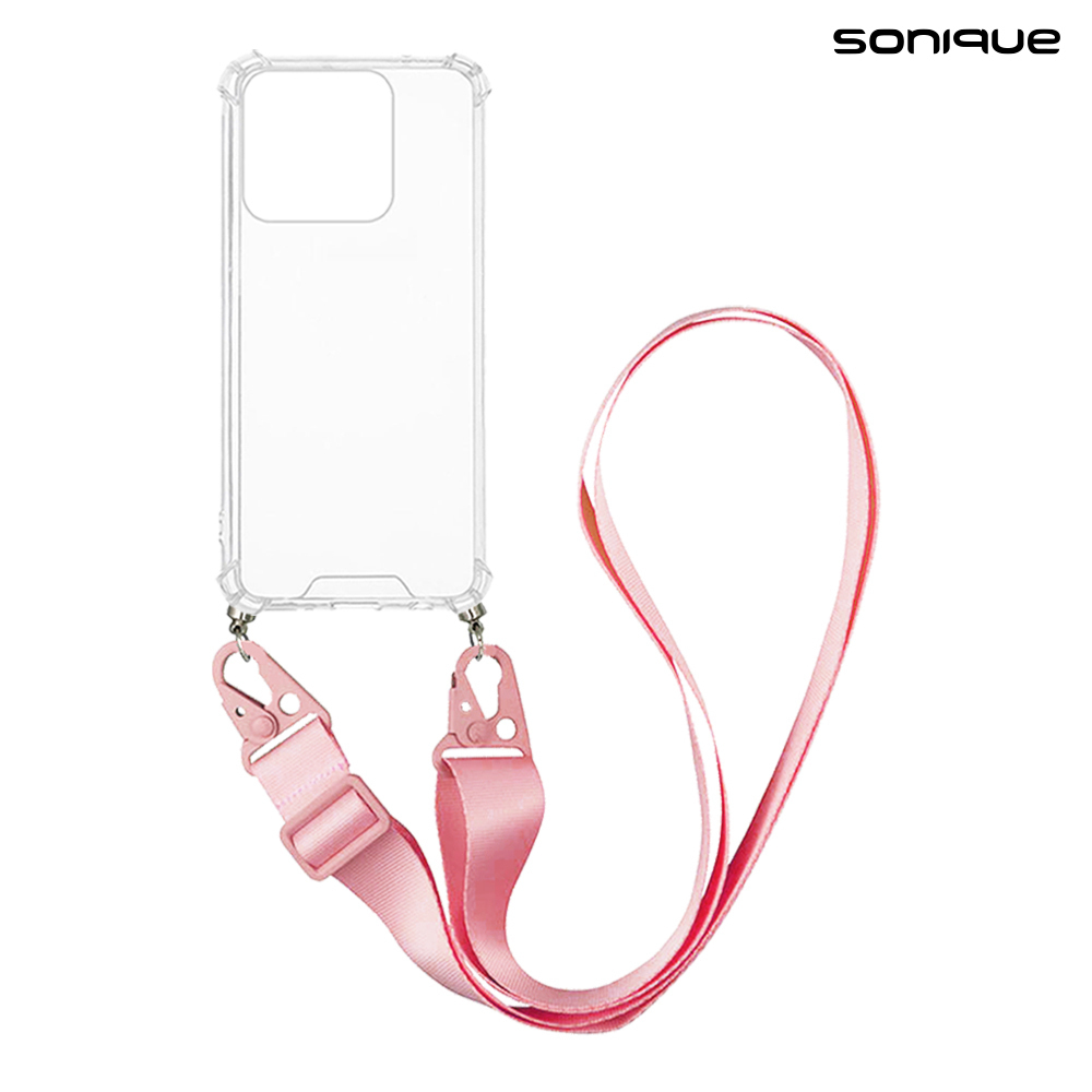 Θήκη Σιλικόνης Strap Sonique Armor Clear Honor 400 Lite 5g Ροζ | Skroutz.gr
