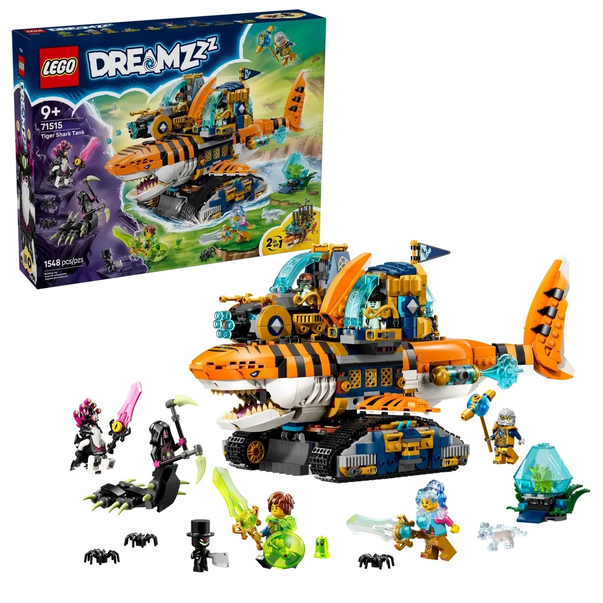 LEGO DREAMZzz Tiger Shark Tank για 9+ ετών Ετών 1548τμχ 71515 | Skroutz.gr