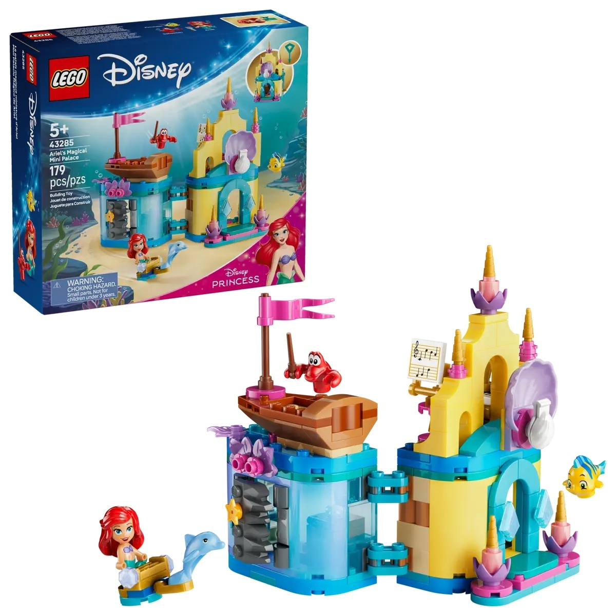 LEGO Disney Ariel's Magical Mini Palace für 5+ Jahre Jahre 179Stück ...