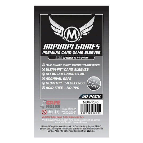 Mayday Games Card Sleeves 1τμχ | Skroutz Cyprus