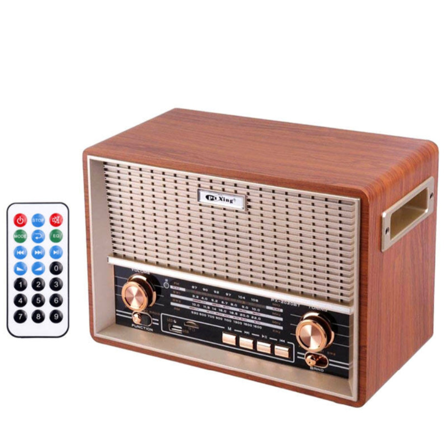 Puxing PX-2020BT Retro Cu alimentare la rețea / baterie cu Bluetooth și ...