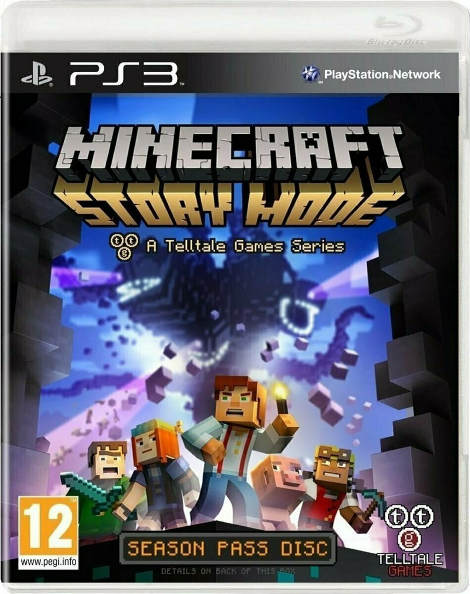 Minecraft Story Mode A Telltale Games Series Ps3 New Broken Case ...