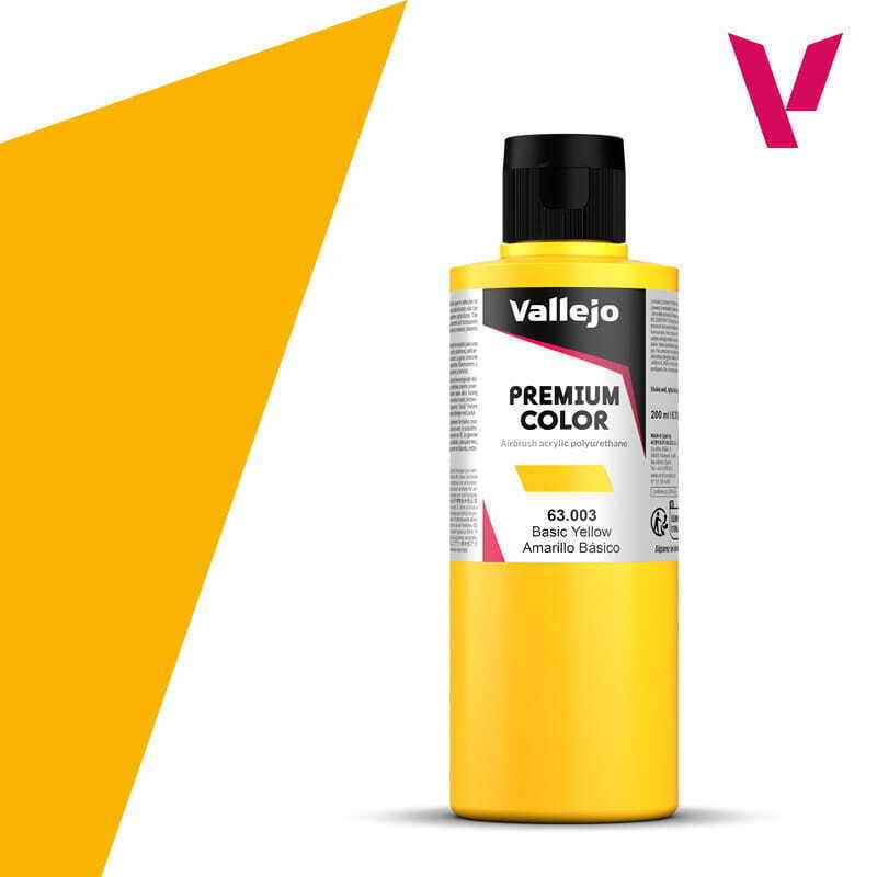 Acrylicos Vallejo Χρώμα Μοντελισμού Basic Yellow 200ml 63.003 | Skroutz.gr