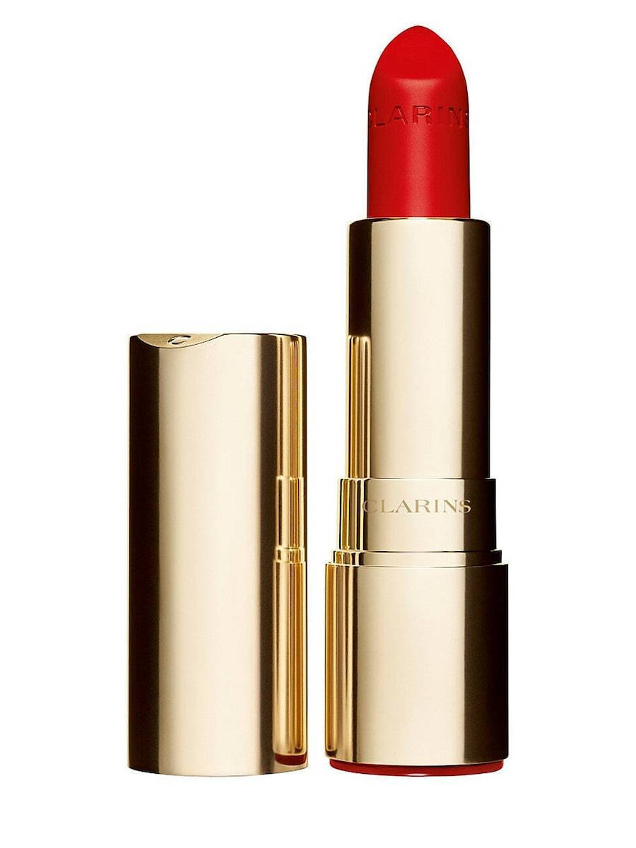 Clarins Joli Rouge Κλασικό Κραγιόν Velvet 741v Red Orange 3.5gr ...