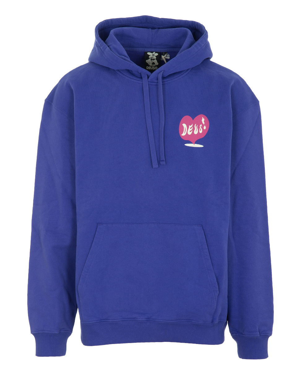 Deus Ex Machina Φούτερ με Κουκούλα Lib Blue DMP258190-LIB | Skroutz.gr